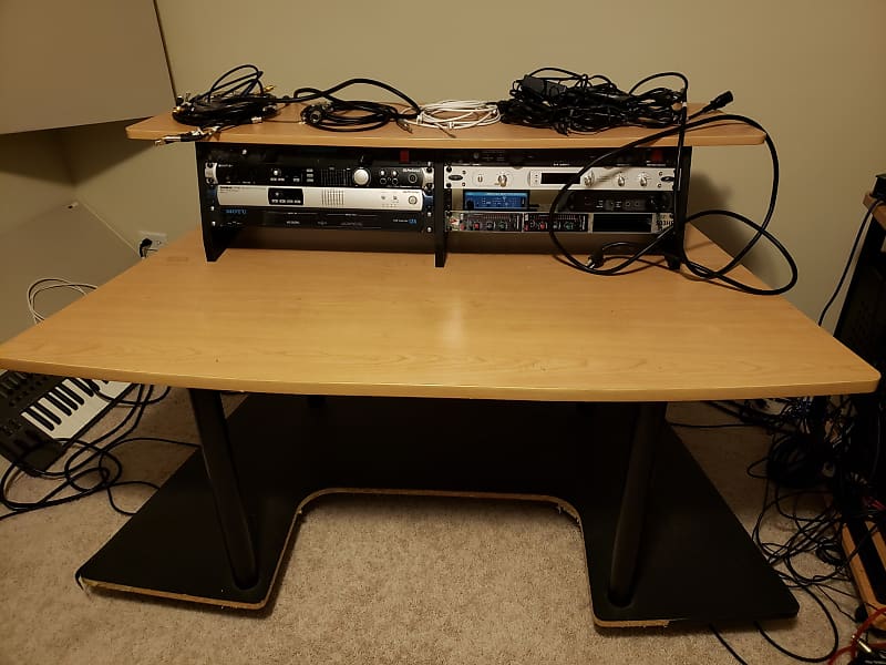 RTA Creation Station Studio Desk Maple | Reverb