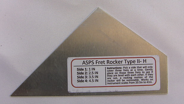 Rocker Leveling Tool for Frets Fret Luthiers Tool | Reverb Canada