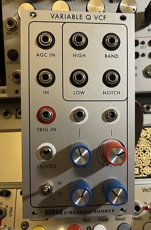 Serge Random Source Variable Q Filter Reverb 