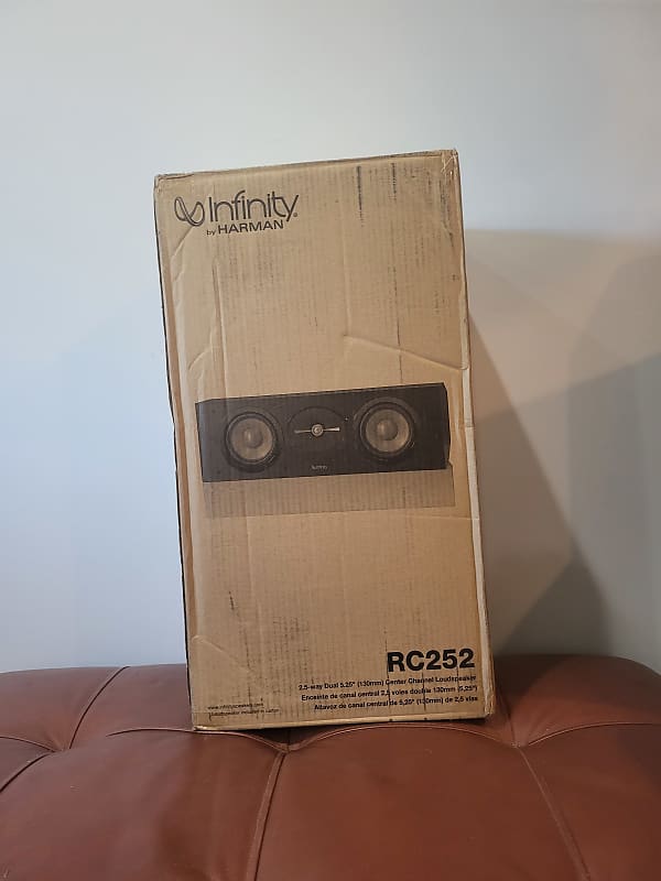 Infinity Rc252 center chanel 2021 Black | Reverb