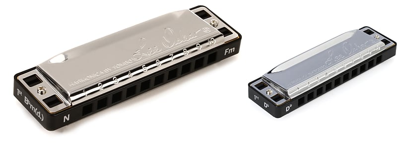 Lee Oskar Natural Minor Harmonica - Key of F minor Bundle | Reverb