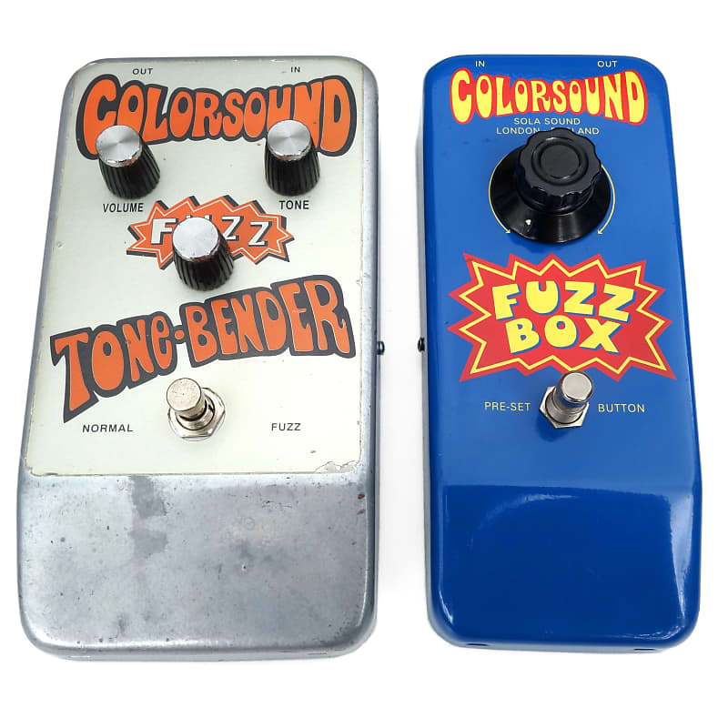 Vintage Colorsound Tone Bender + Fuzz Box - V1 Original | Reverb