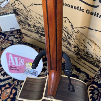 BROMO Guitars BAR5CE ( ALL SOLID ) Spruce Top Amara Ebony | Reverb