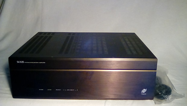 Niles SI-2125 Stereo Power Amplifier Black | Reverb