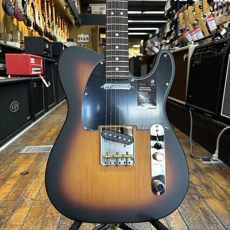 Fender Limited Edition American Performer Timber Telecaster | Reverb