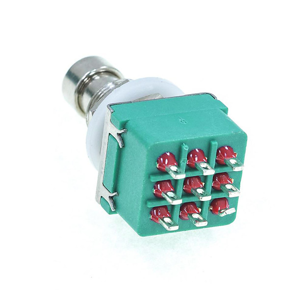 3PDT Footswitch FX Effects Guitar Pedal Stomp-Box True Bypass | Reverb