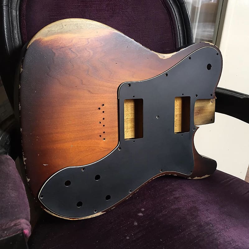 #201960 :: Baldman's Relic Telecaster 72 Deluxe body in Aged | Reverb