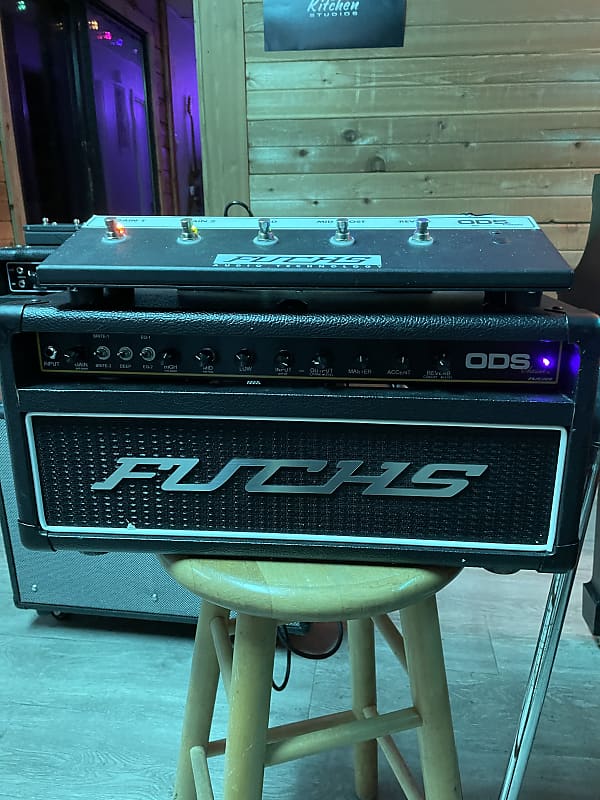 Fuchs Overdrive classic with reverb head black best d style | Reverb