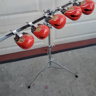 Vintage Leedy/ Ludwig Temple Wood Blocks With Stand | Reverb