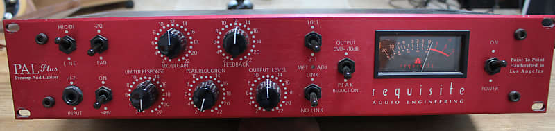 Requisite Pal plus Tube preamp Opto compressor-limiter DI | Reverb