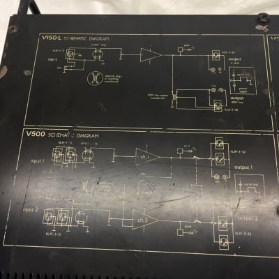 Vintage HH V800 Mos-Fet High Performance Professional Power | Reverb