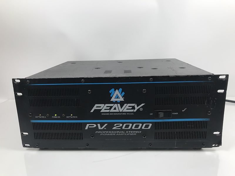 Peavey PV 2000 Professional Stereo Power Amp Amplifier 1000 X | Reverb
