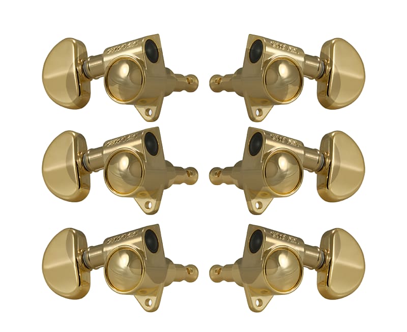 Grover Rotomatic 102-18G Series 3x3 Gold Tuning Machines | Reverb