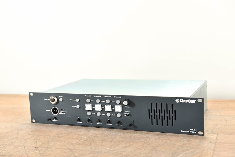 Clear-Com RM-704 2RU 4-Channel Remote Station CG004EB | Reverb