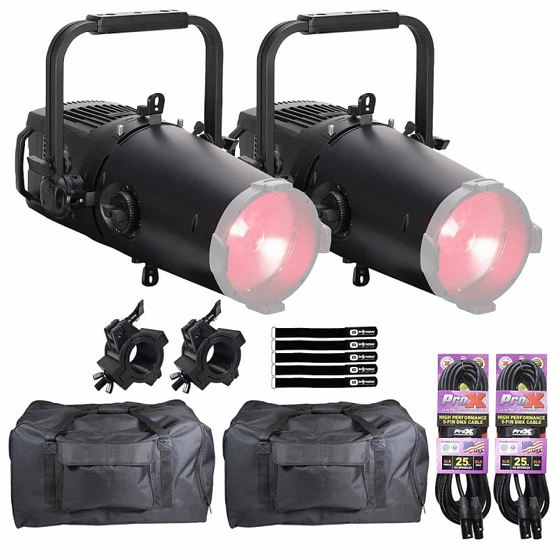 Elation Professional KL Profile FC LED Profile Lights w Totes | Reverb