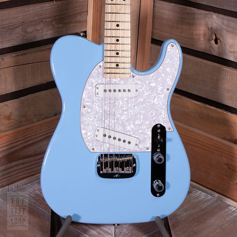 G&L ASAT Special Electric Guitar Himalayan Blue Maple | Reverb
