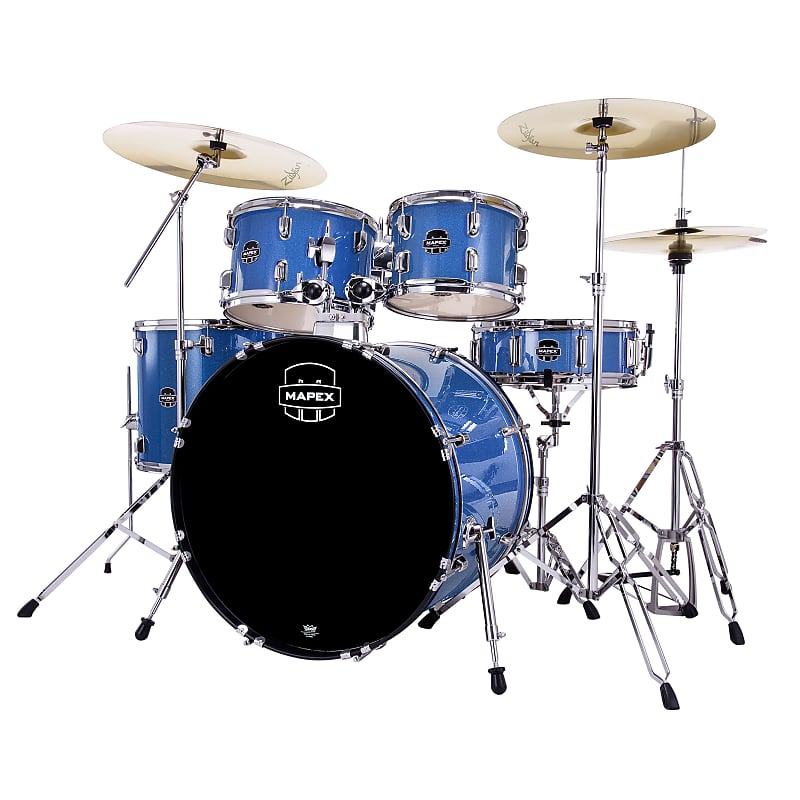 Mapex Comet Stage Complete Set Indigo Blue - Drum | Reverb Deutschland