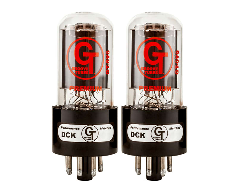 Groove Tubes GT-6V6-S Medium Duet Power Tubes | Reverb