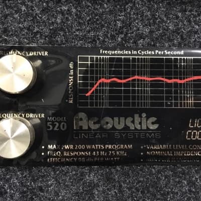 Acoustic Linear Systems 520 | Reverb