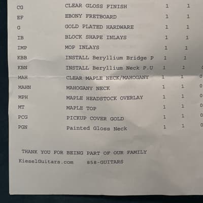 Kiesel Cs3 2022 Vintage Cream | Reverb