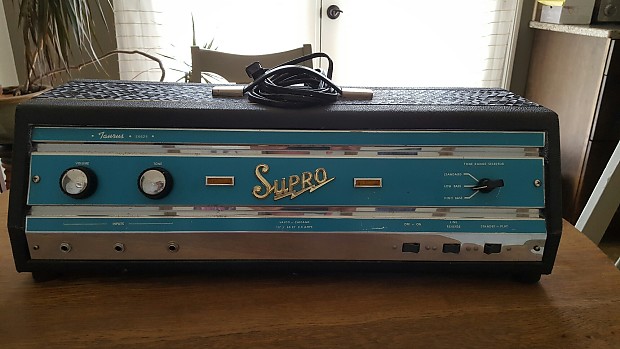 Supro Taurus 1960s Black | Reverb