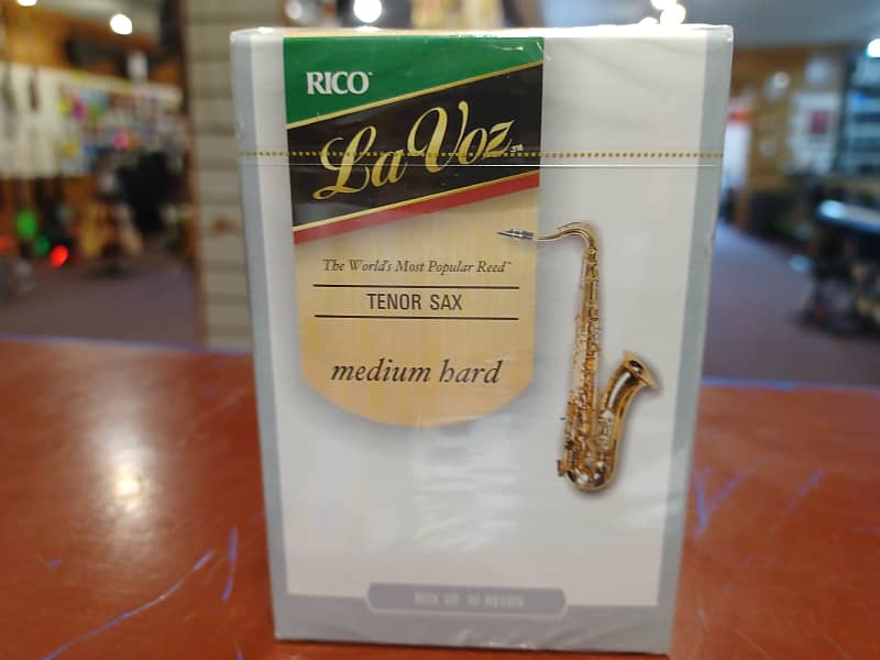 Rico La Voz Tenor Sax Med Hard reeds 2000's | Reverb