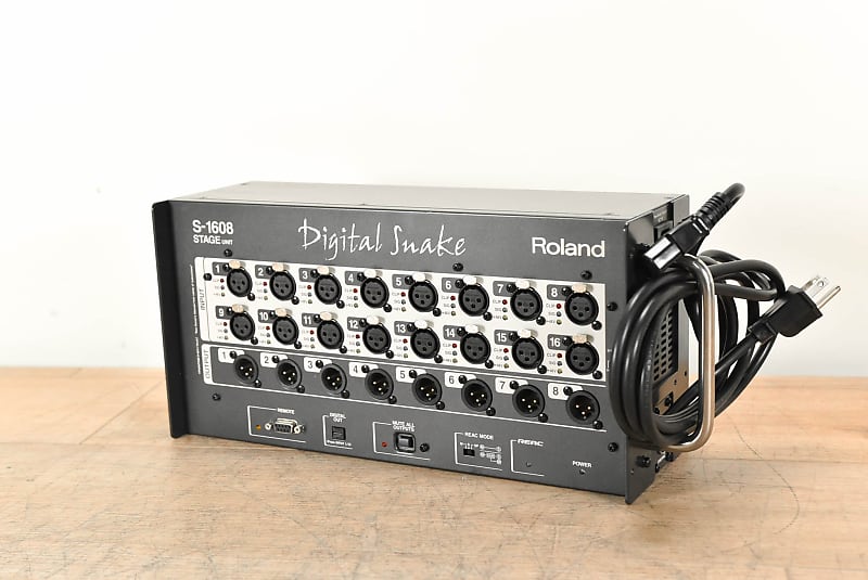 Roland S-1608(T) Digital Snake 16 x 8 Stage Unit CG005A3 | Reverb