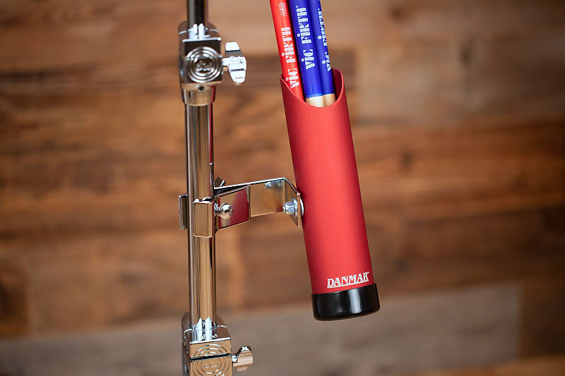 Danmar Wicked Stick Holder, Red, Hol DS Up To 4 Pairs Of Drum | Reverb