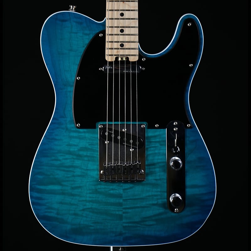 Fender American Elite Telecaster Electric Guitar - Aqua | Reverb