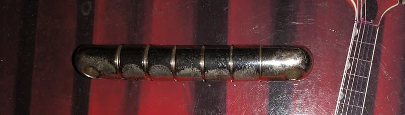 Gretsch Rocking Bar Bridge 2010s - Nickel | Reverb