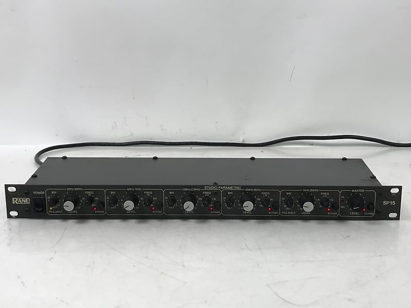 Rane PE-15 Parametric Equalizer SP15 Single Channel | Reverb