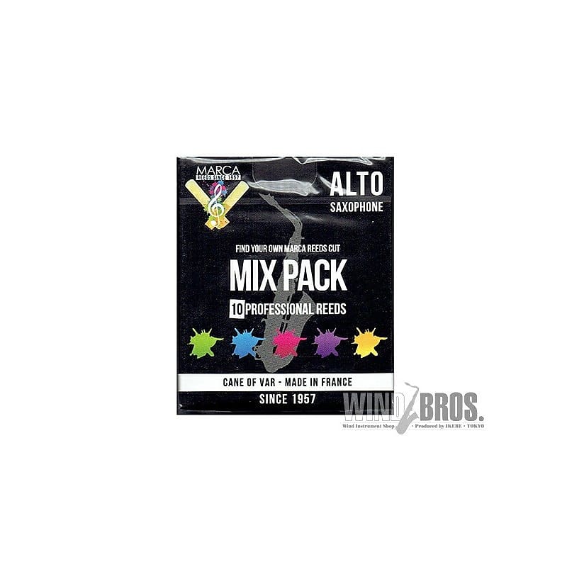 MARCA [Hardness: 3] Alto Saxophone Reed Marker Mix Pack | Reverb UK