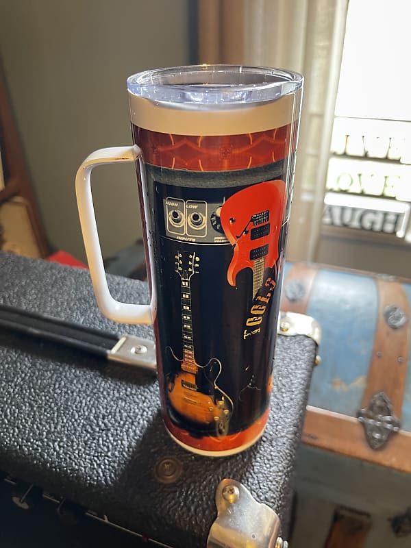 Guitar Mug - 20oz. Various custom music themed design Mug | Reverb