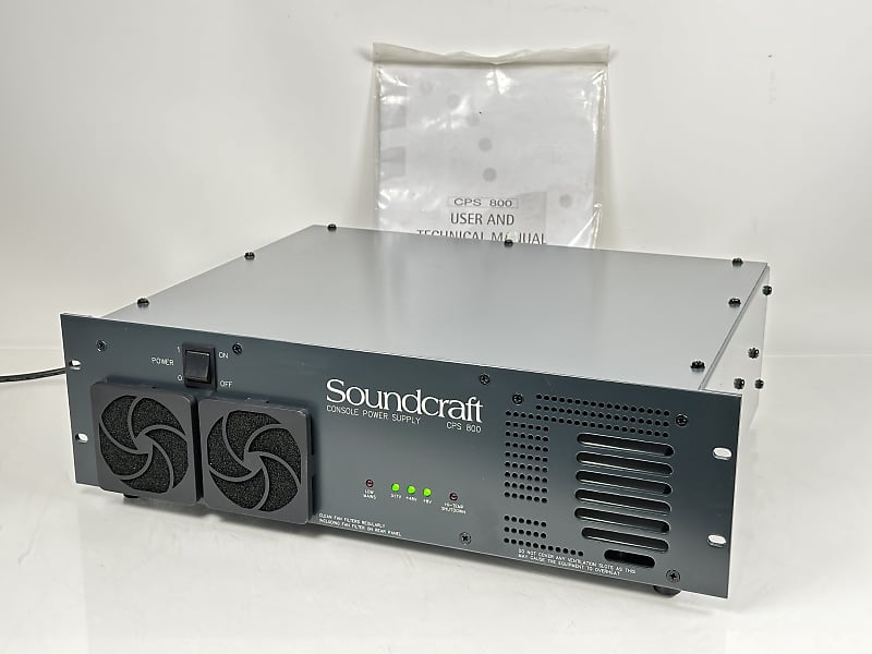 (New) Soundcraft CPS800 Power Supply | Reverb