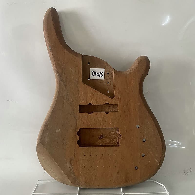 Solid Mahogany Wood 5 String Bass Body | Reverb