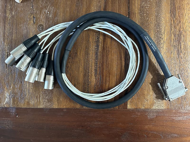 ProCo 8-channel DB25 to XLR Male Snake - 3 foot | Reverb