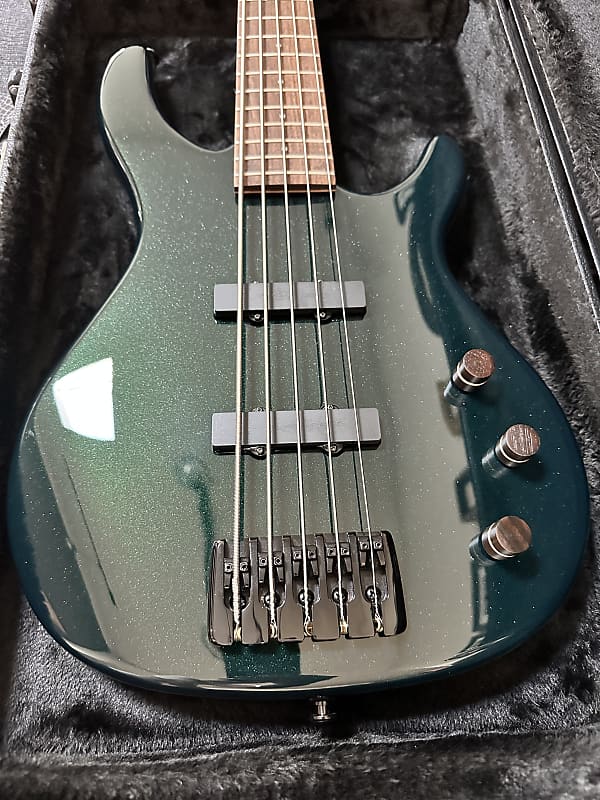 “Custom” 5 String Fender Squier Bass MB5 Mid 2006 - Custom | Reverb