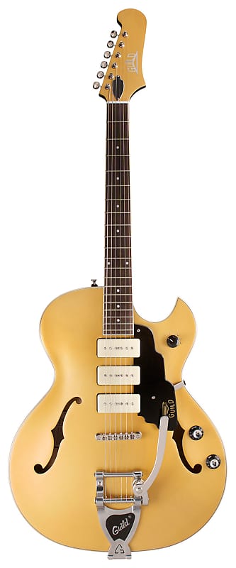 Guild Newark St. Collection Starfire I Jet 90 Satin Gold | Reverb