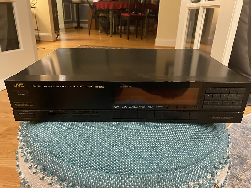 JVC FX-1100 FM/AM Computer Controlled Tuner Quartz Lock Early | Reverb