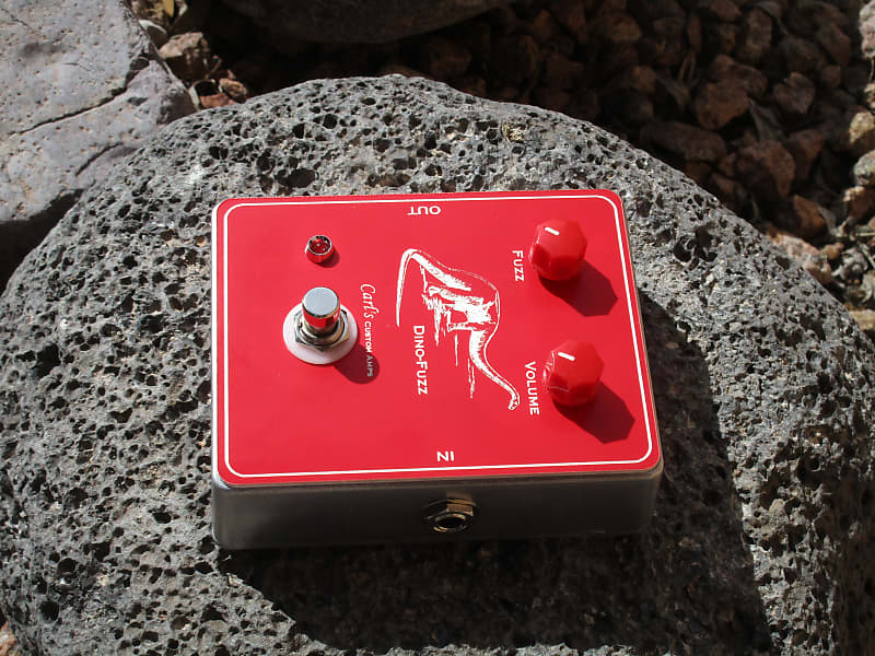 Dino-Fuzz Silicon Fuzz Face Point to Point hand wired Carl's | Reverb