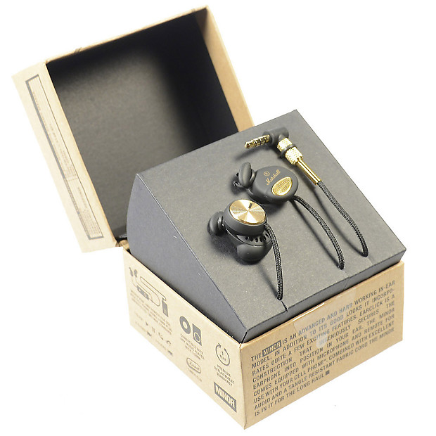 Marshall In-Ear Minor Headphones Black | Reverb