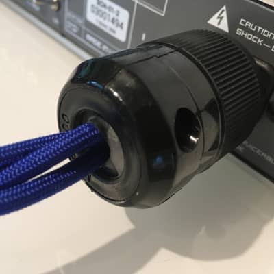 Pinetree Audio Iso-Braid AC Power Cable 12 Feet Electric Blue | Reverb