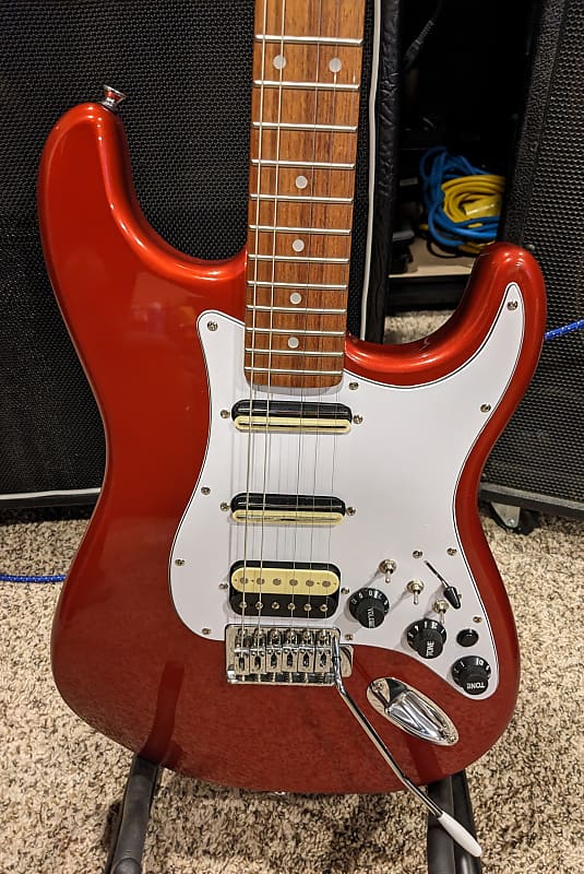 Custom Hot Rod Strat - 3 Zebra-Coil Humbuckers w Coil-Split | Reverb