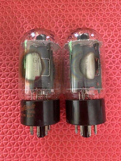 Matched Pair General Electric GE 6L6 6L6GC Vacuum | Reverb Australia