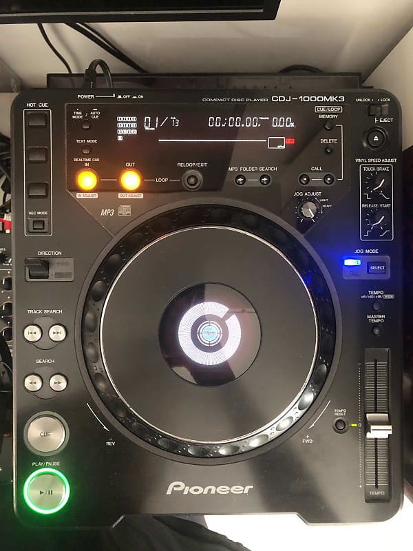 Pioneer CDJ 1000 MK3 2007 - Black | Reverb