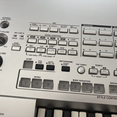 Yamaha Tyros 1 Digital Workstation Keyboard, Retro Vintage | Reverb