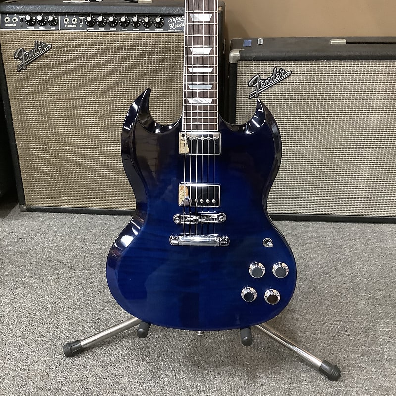 2016 Gibson SG High Performance Blue | Reverb