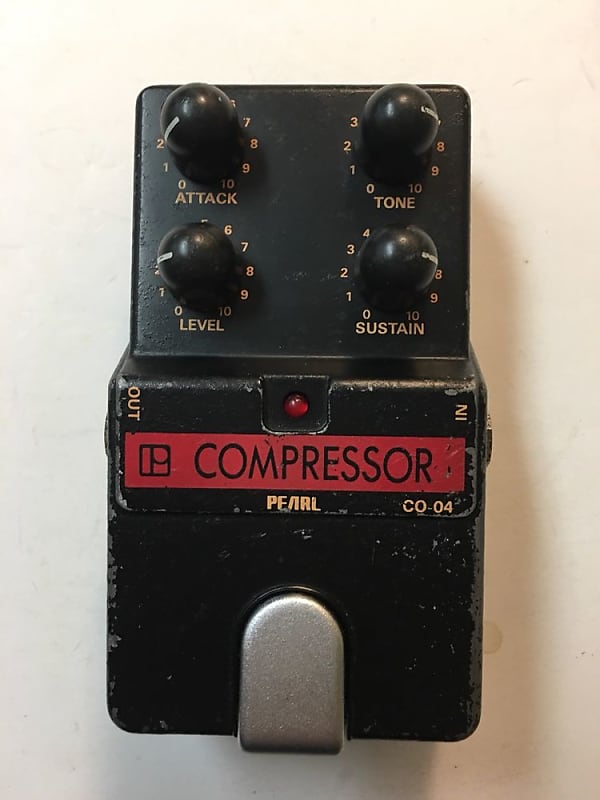 Pearl CO-04 Compressor Sustainer Rare Vintage Guitar Effect | Reverb