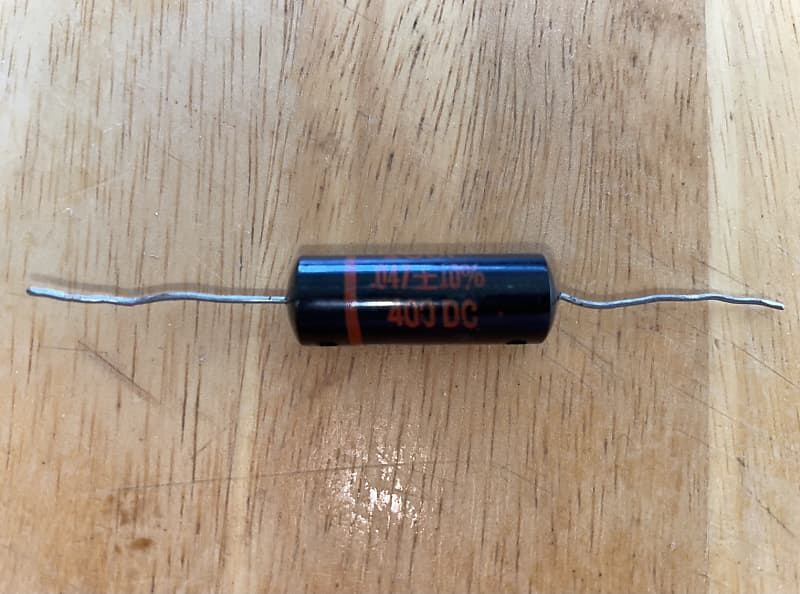 Sprague Sprague 047@400v Black Beauty Cap, Capacitor 60's - | Reverb