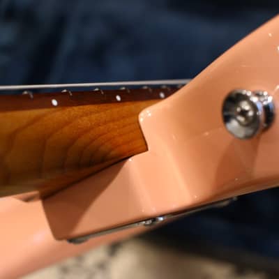 Warmoth / Veritas Hybrid Tele 2019 - Shell Pink Roasted Maple | Reverb